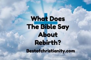What Does The Bible Say About Rebirth?