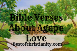 Bible Verses About Agape Love